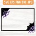 Halloween Border SVG File for Cricut, Spooky SVG for Silhouette ...