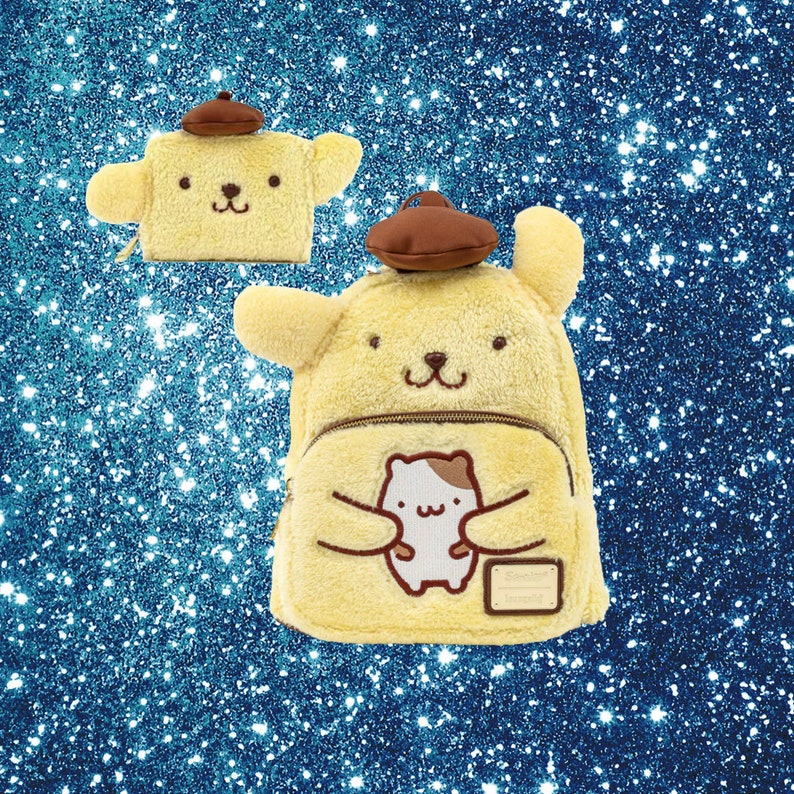 Loungefly X Sanrio Pompompurin Cosplay Mini Backpack and | Etsy