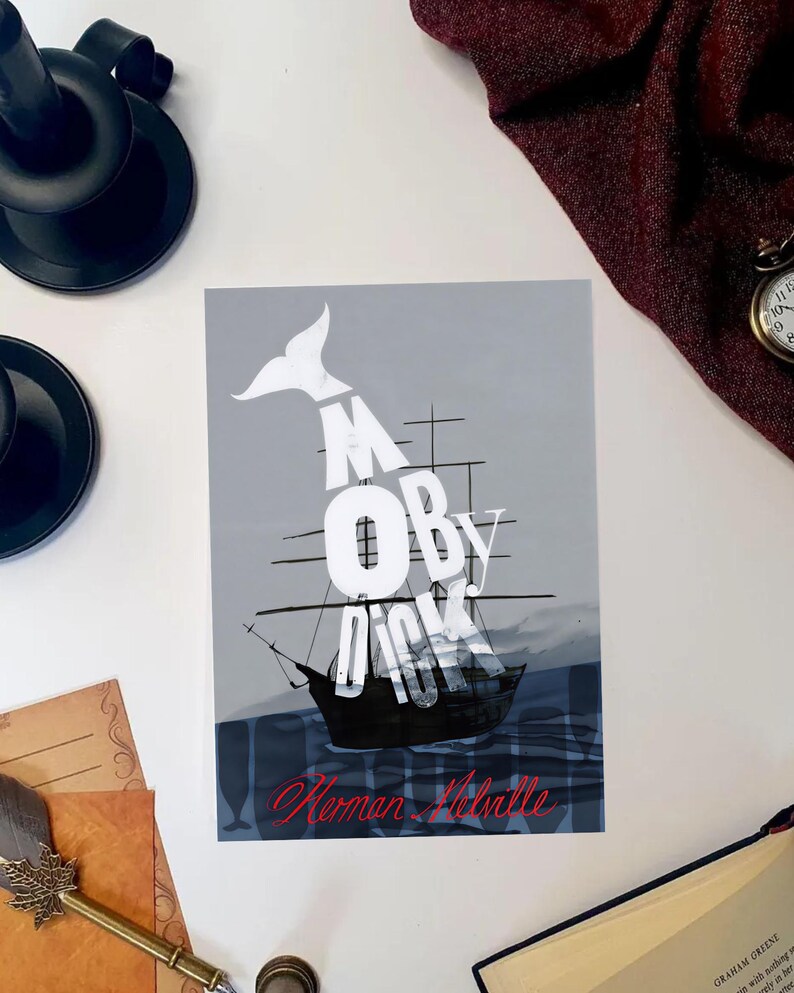 Moby Dick, Herman Melville, Portadas de libros clásicos (Descarga ...