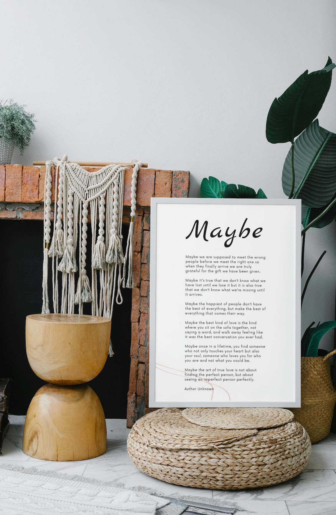 DIGITAL Print, Maybe Poem, Wedding Gift, Poem, Love Poem, Poems ...