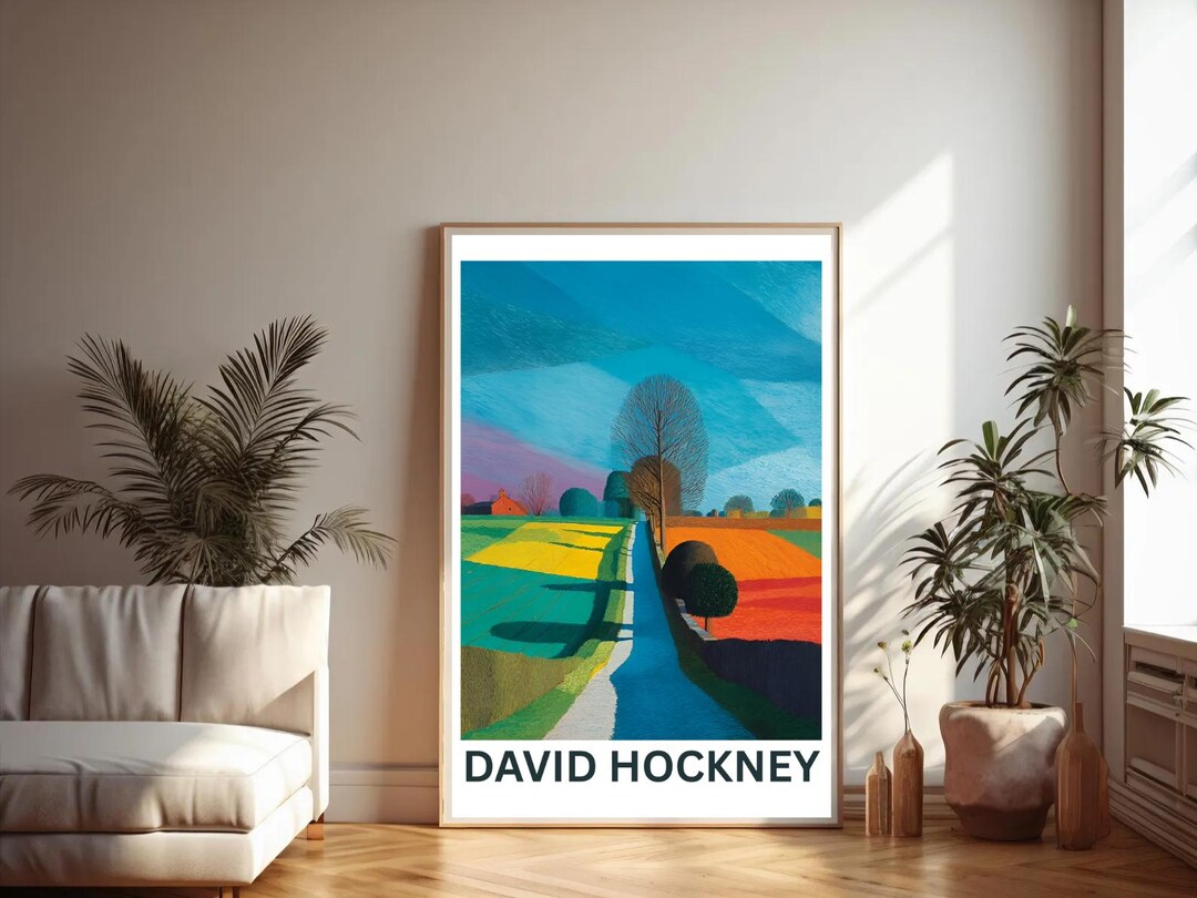 David Hockney Art, Abstract Art, (digital Download) - Etsy