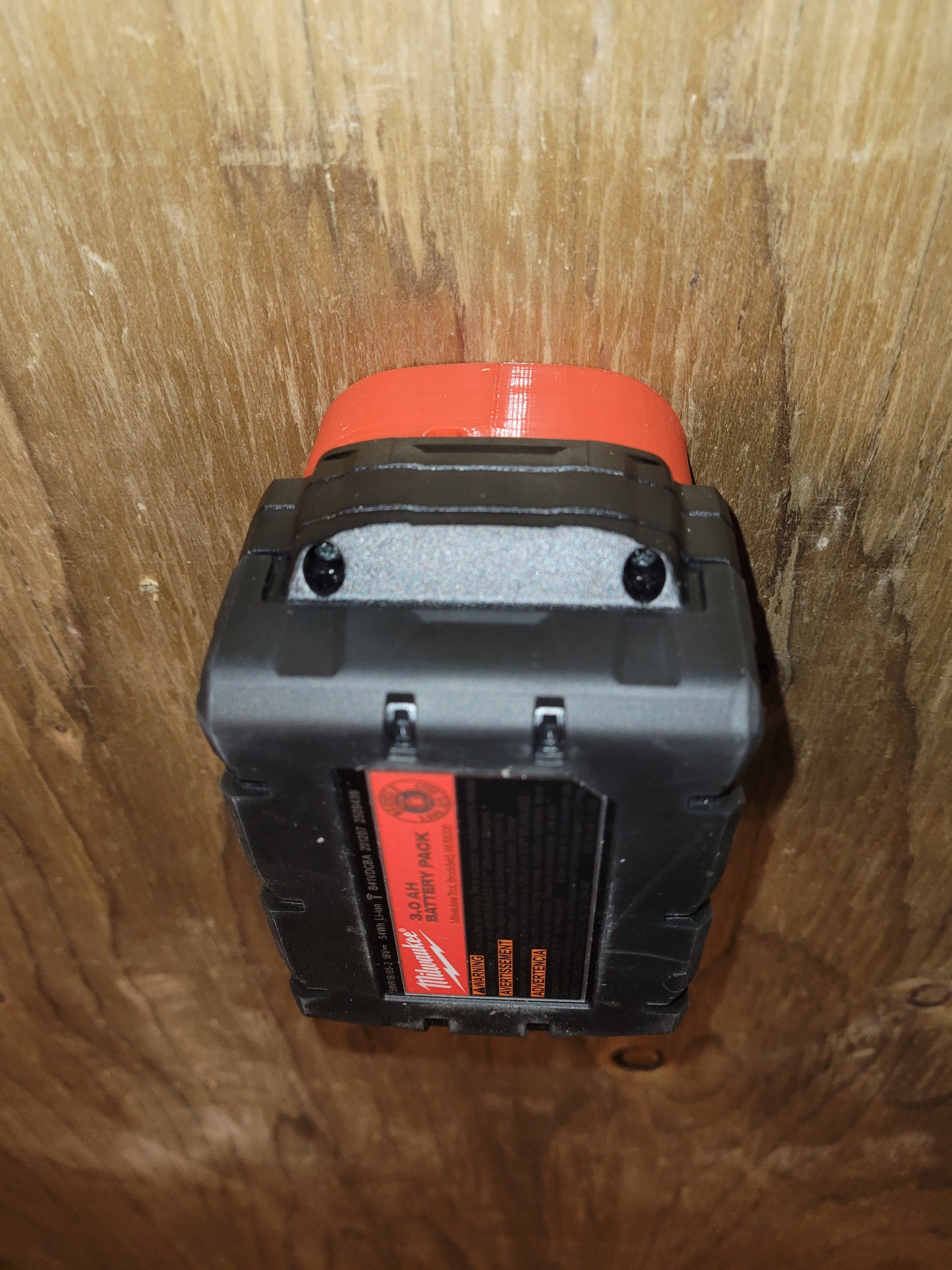 Milwaukee M18 Battery Storage Mount by Milwookie Milwaukee - Etsy