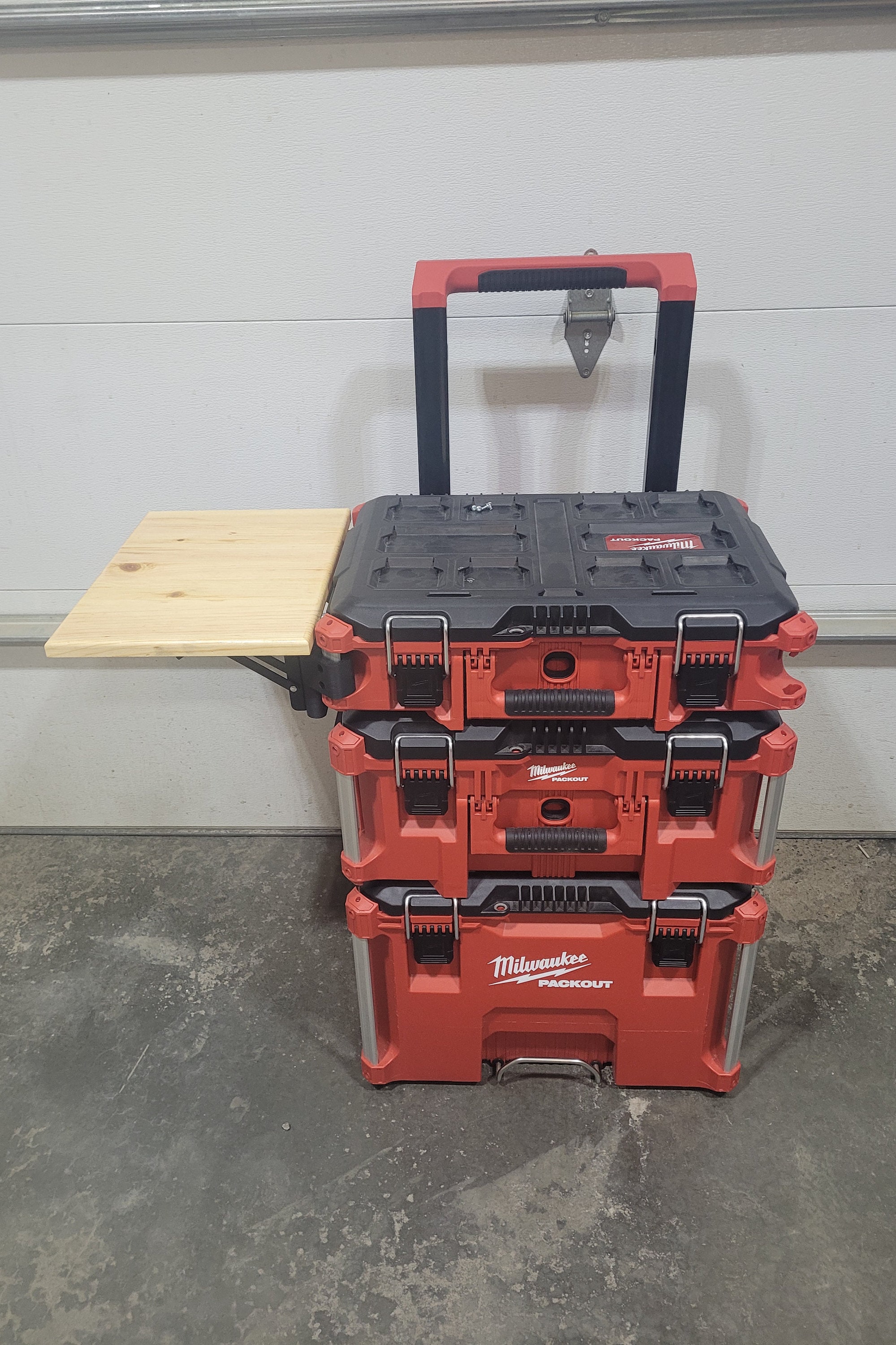 Collapsible Side Table for Milwaukee Packout Toolbox by Milwookie - Etsy