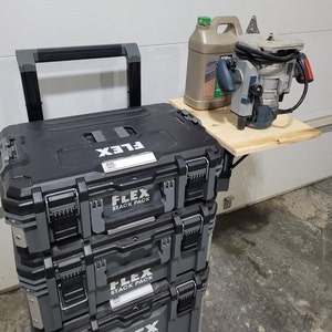 Collapsible Side Table for Flex Stack Pack Toolbox by Milwookie - Etsy