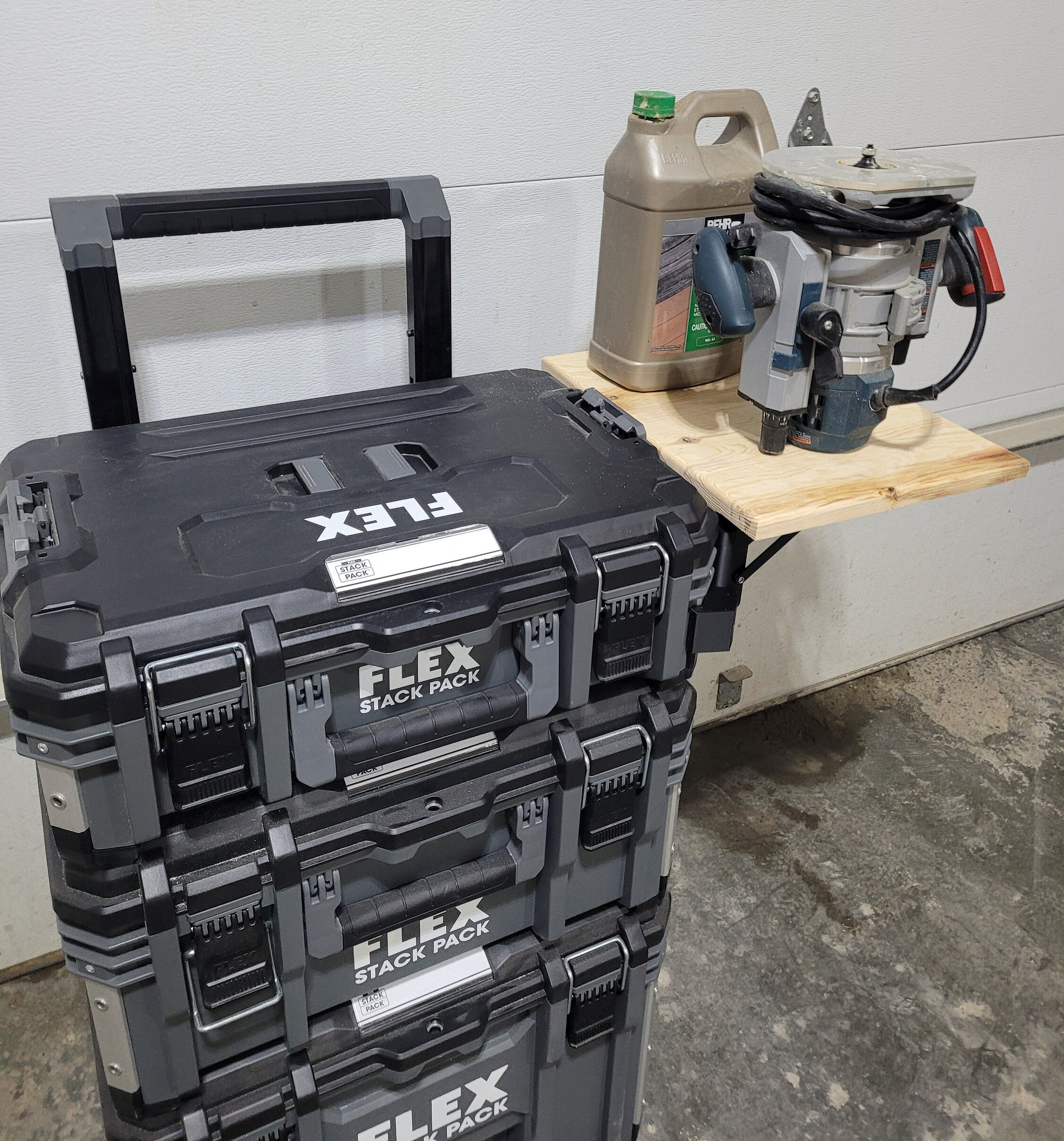 Collapsible Side Table for Flex Stack Pack Toolbox by Milwookie - Etsy