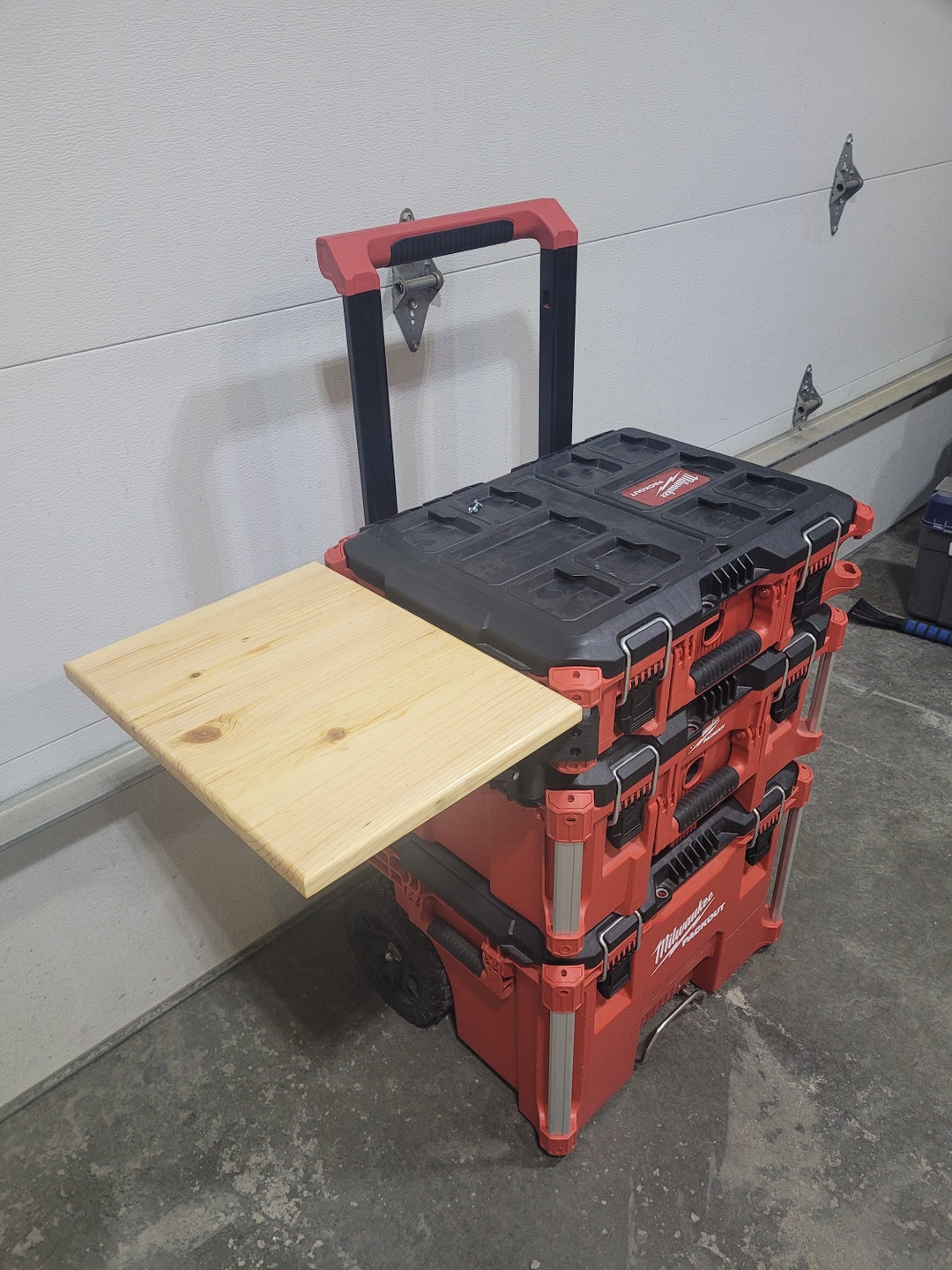 Collapsible Side Table for Milwaukee Packout Toolbox by Milwookie - Etsy