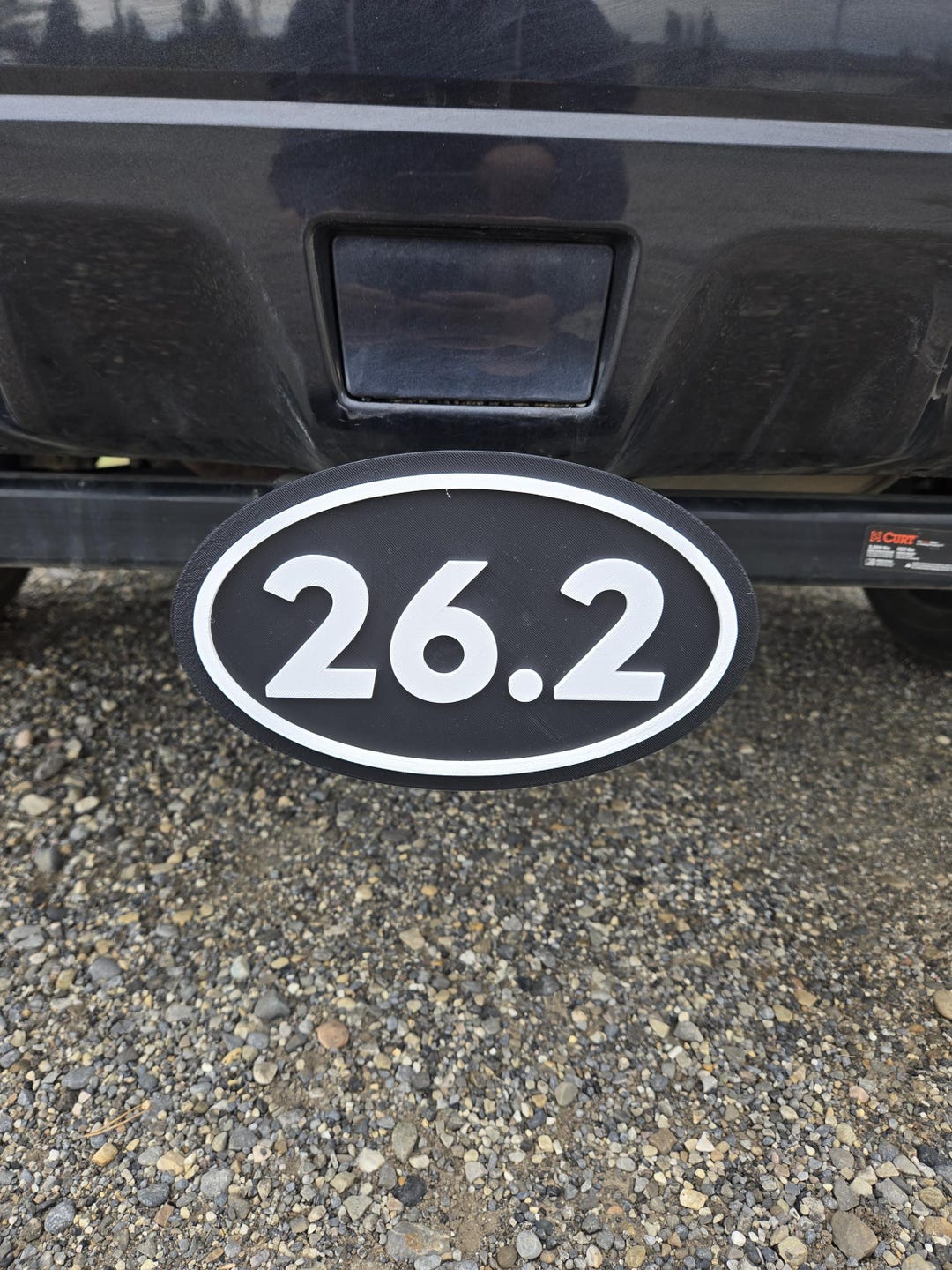 Marathon 26.2 Hitch Cover and Key Stash - Celebrate Your Achievement ...
