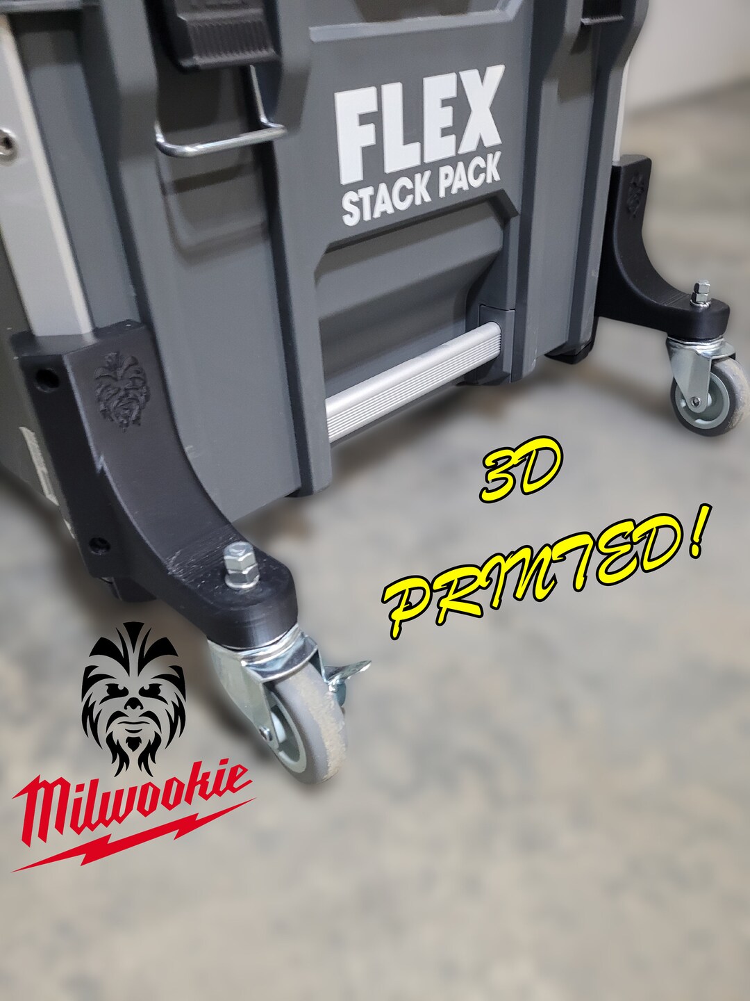 Flex Stack Pack Locking 3" Wheels: Toolbox Accessory - Etsy