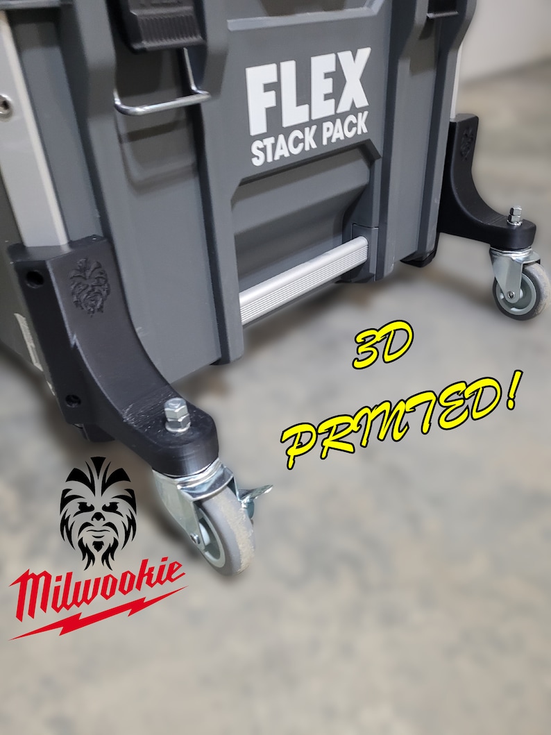 Flex Stack Pack Locking 3" Wheels: Toolbox Accessory - Etsy