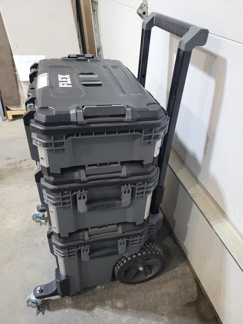 Flex Stack Pack Locking 3" Wheels: Toolbox Accessory - Etsy