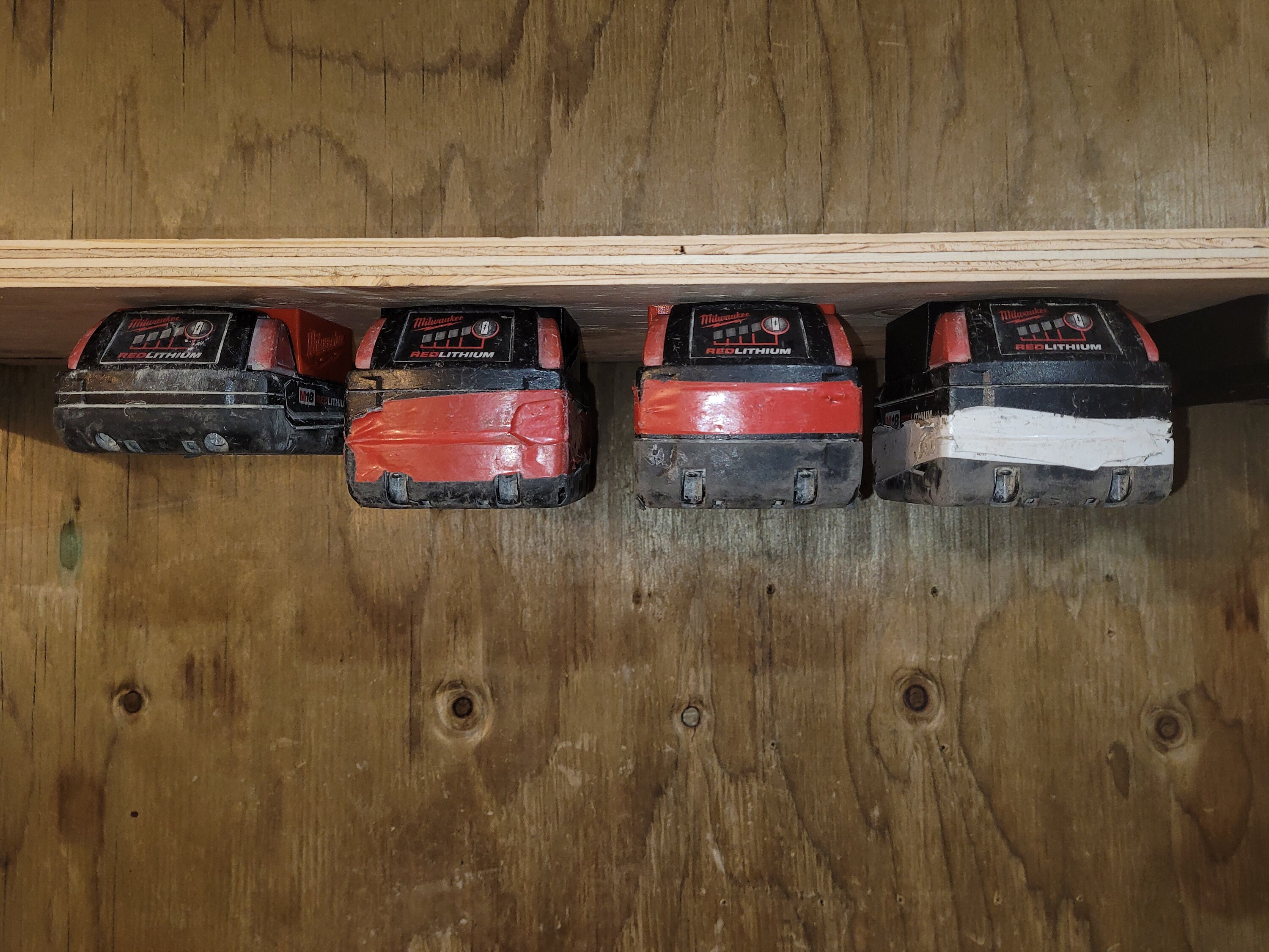 Milwaukee M18 Battery Storage Mount by Milwookie Milwaukee - Etsy