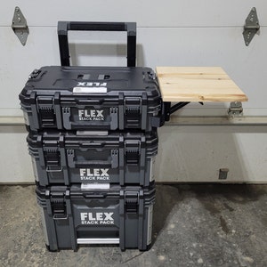 Collapsible Side Table for Flex Stack Pack Toolbox by Milwookie - Etsy