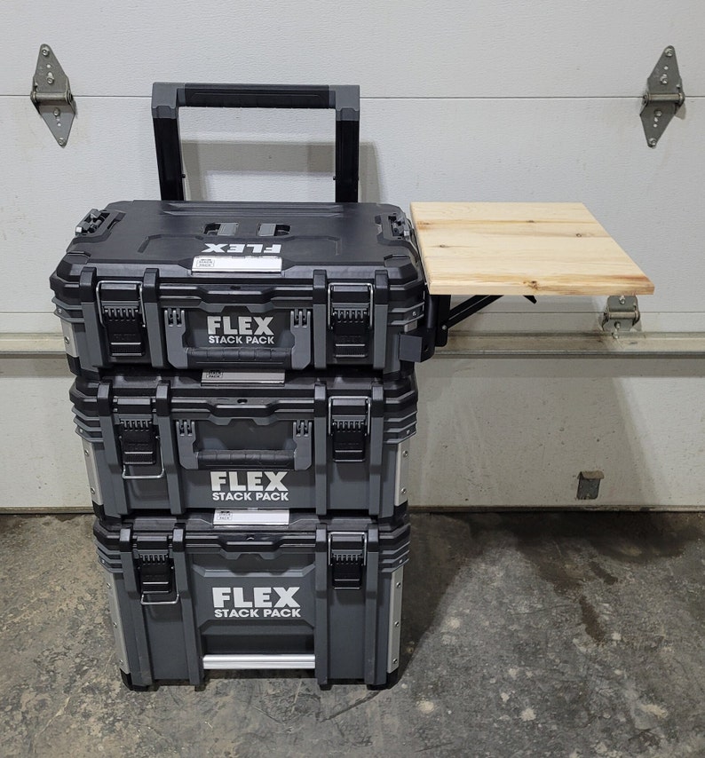 Collapsible Side Table for Flex Stack Pack Toolbox by Milwookie - Etsy