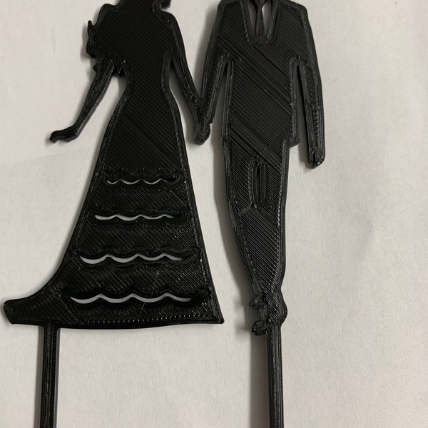 Man and Wife Cake Toppers - Etsy