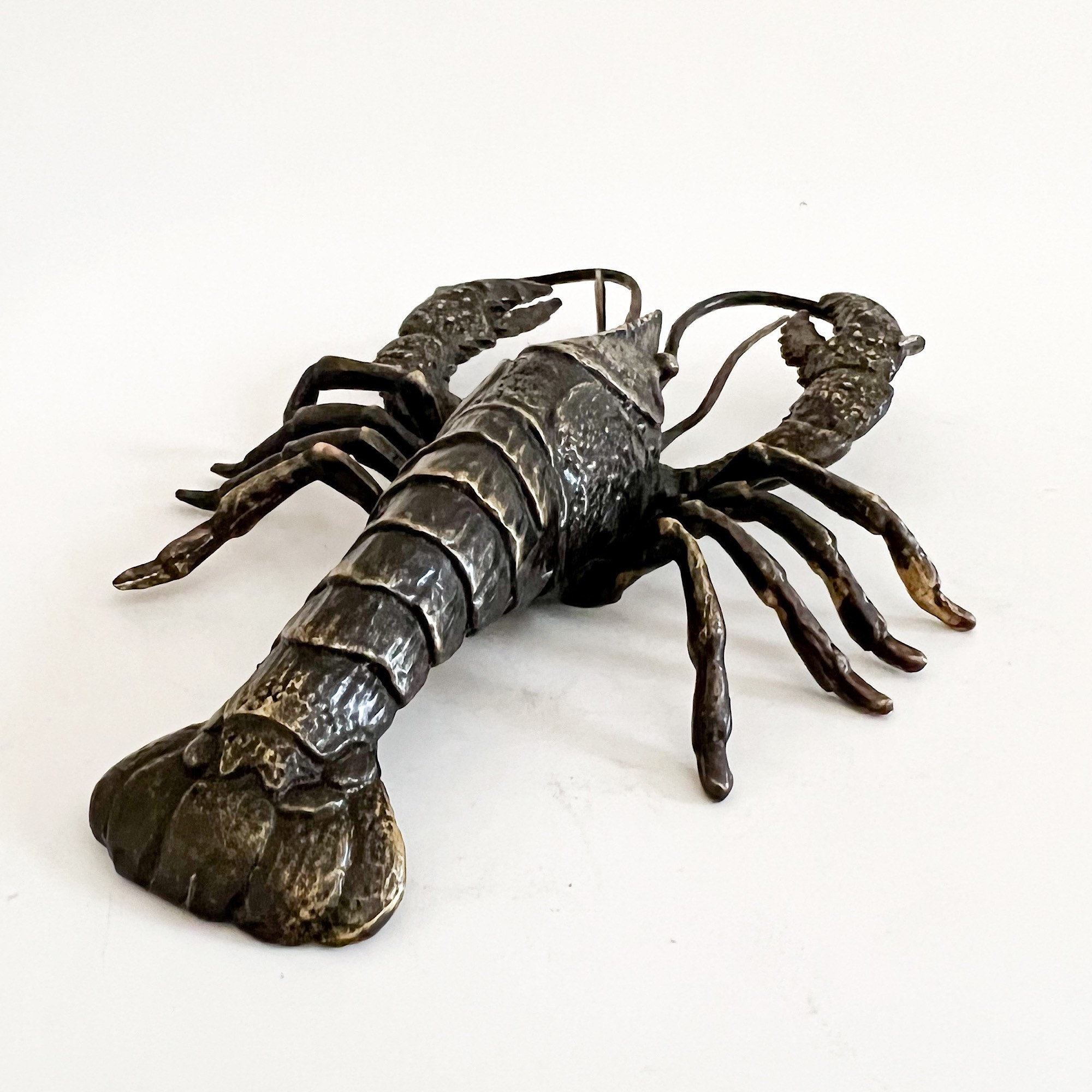 Bronze Lobster Statue Lobster Figure lobster Sculpture - Etsy