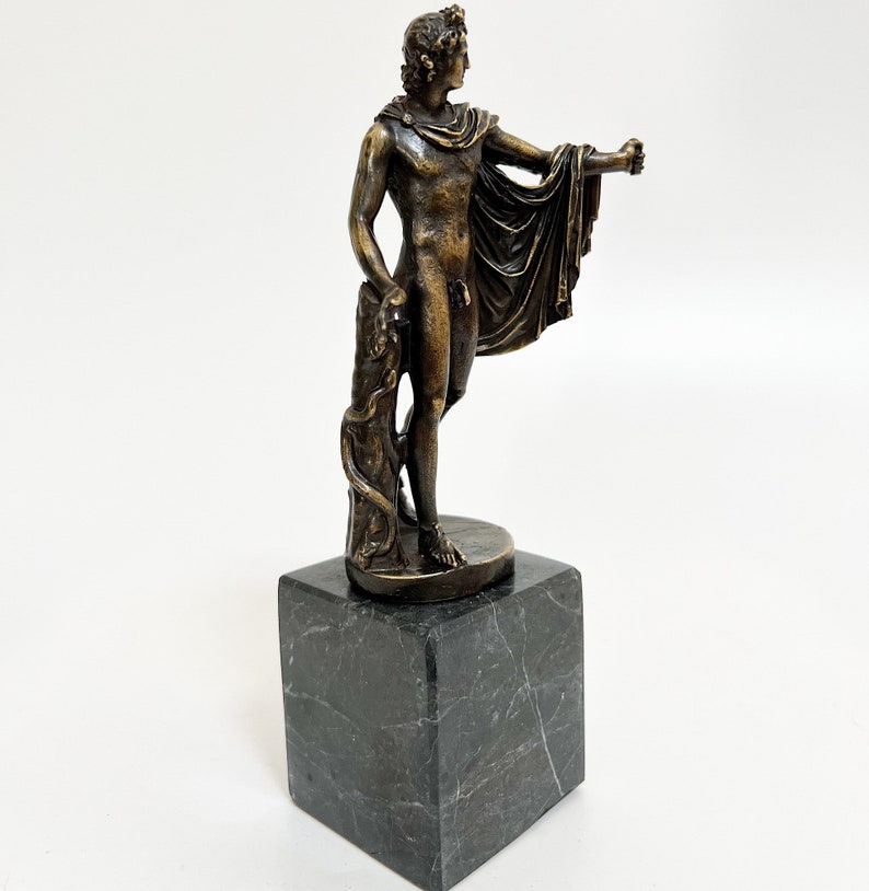 Apollo Belvedere Statue-apollo Sculpture-bronze Statue on - Etsy