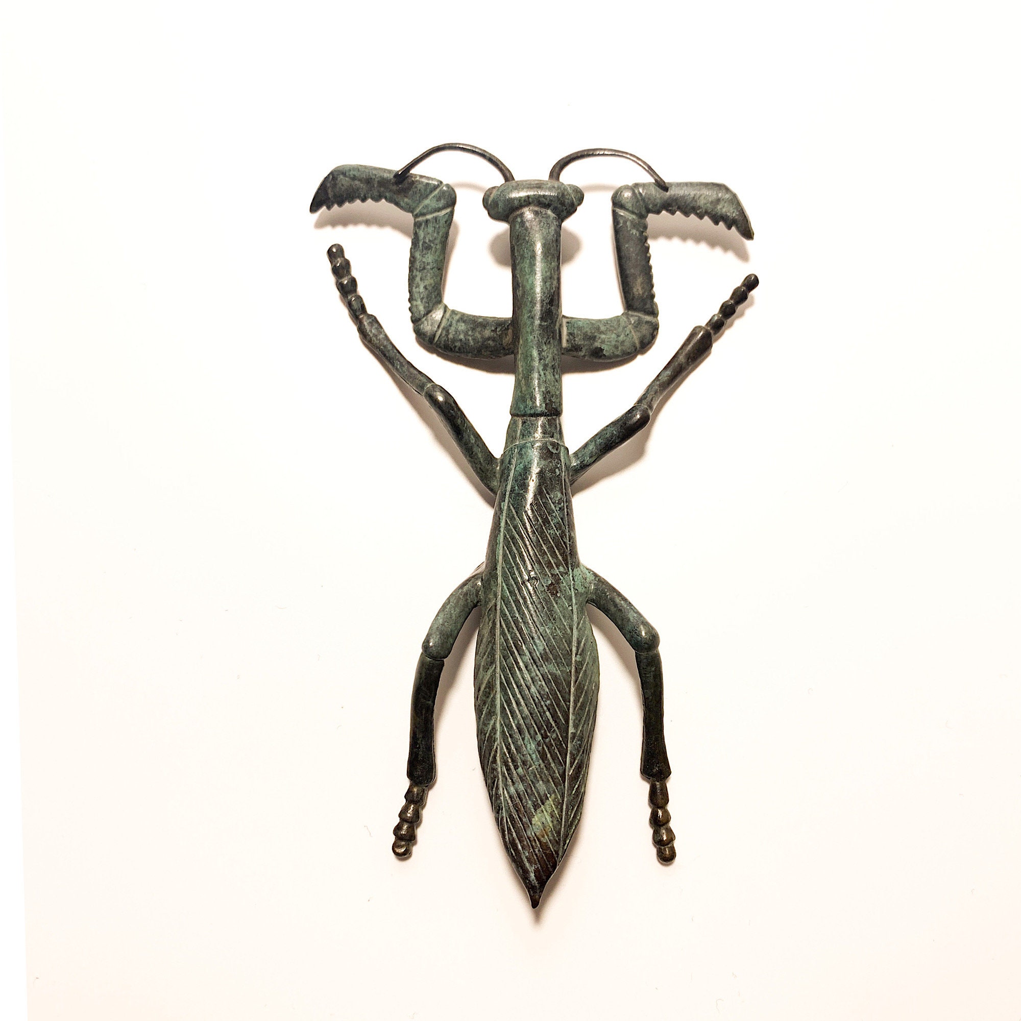 Bronze Praying Mantis Statue, Mantis Sculpture, Mantis Bug Statue ...