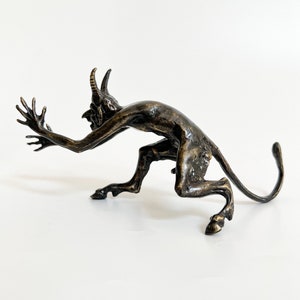 Devil Statue- Bronze Devil Sculpture-devil Figurine-satan Statue ...