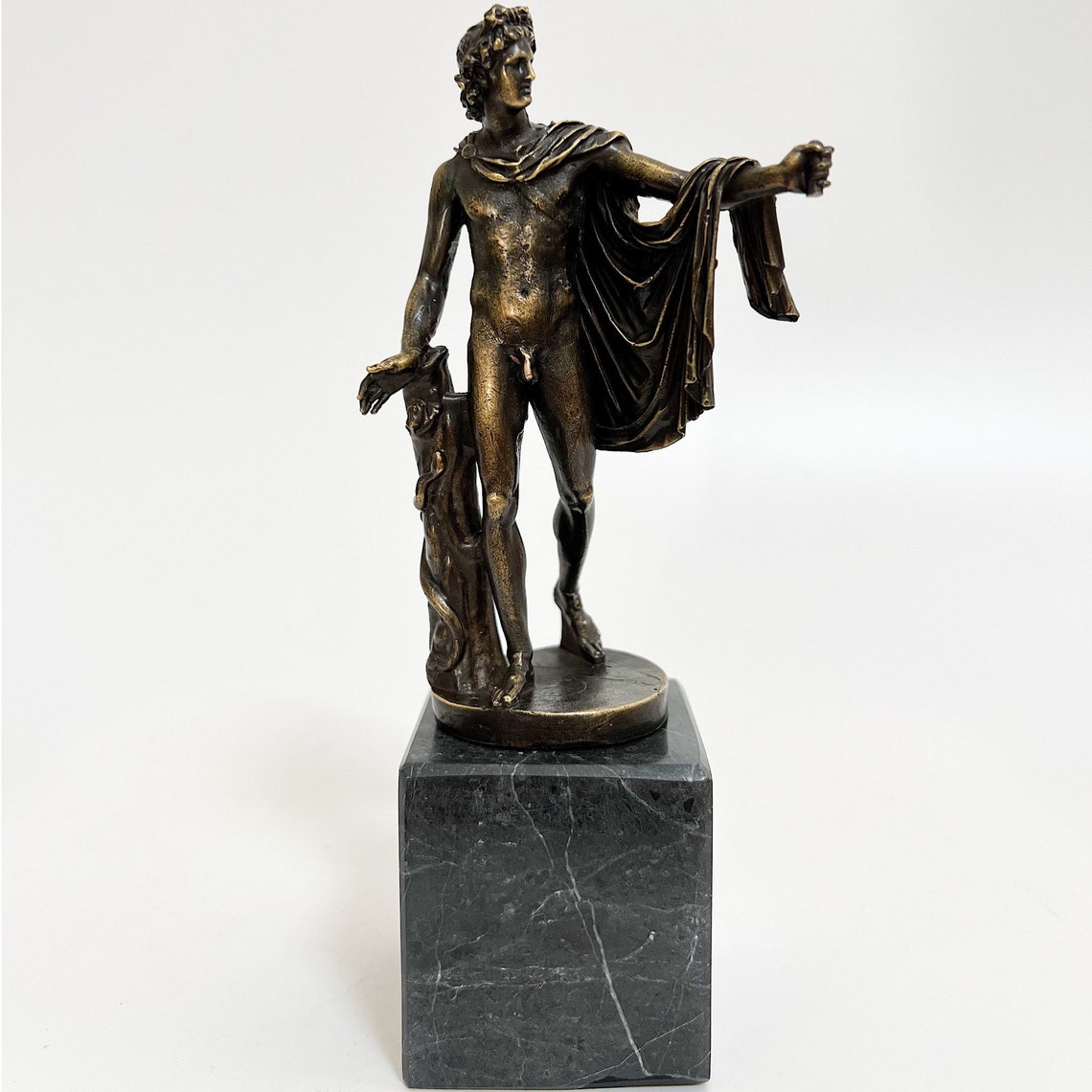 Apollo Belvedere Statue-apollo Sculpture-bronze Statue on - Etsy