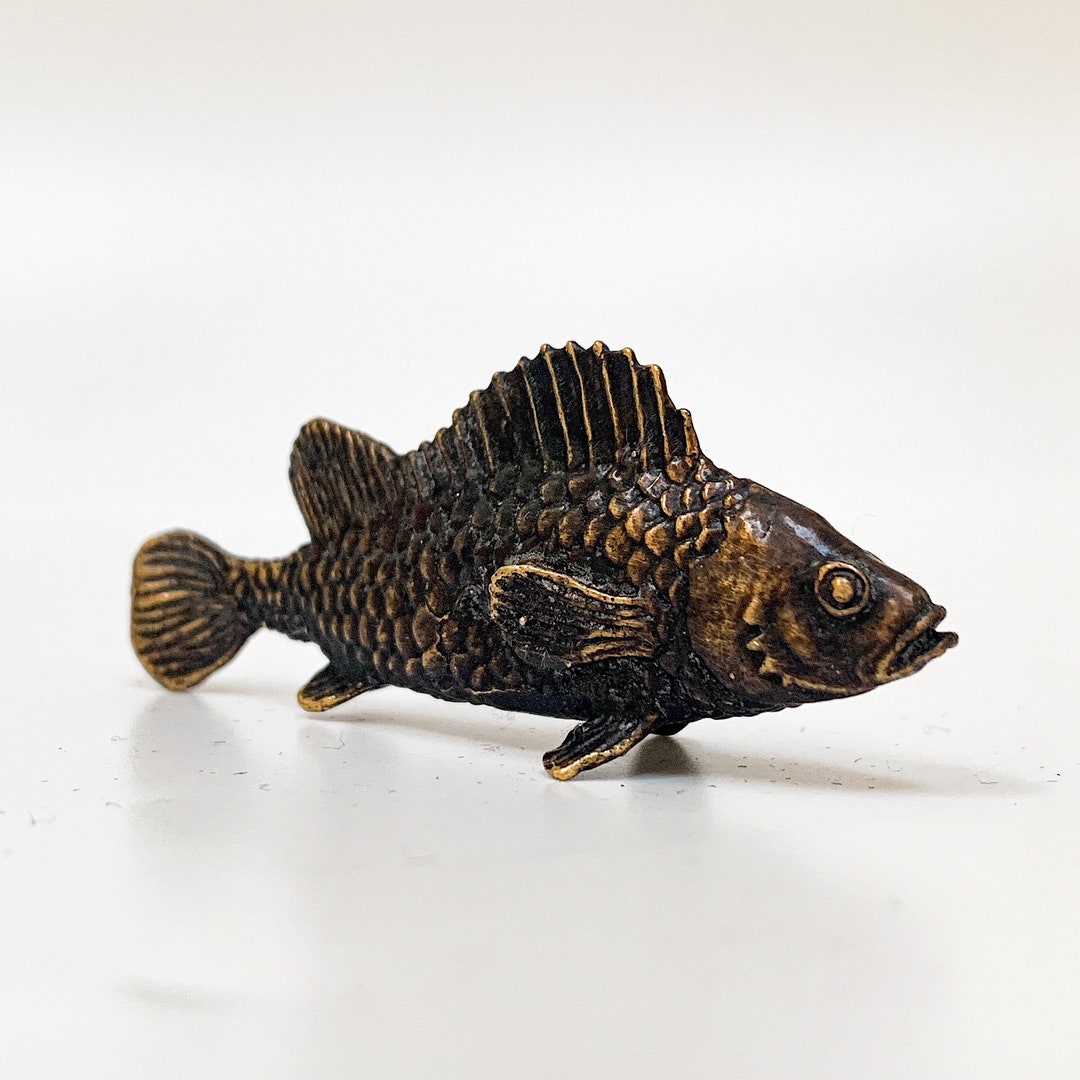 Bronze Fish Statue - Bronze Fish Sculpture - Fish Figure -animal Art ...