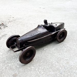 Bronze Vintage Car Figure, Vintage Car Model, Gift for Racer, Gift for ...