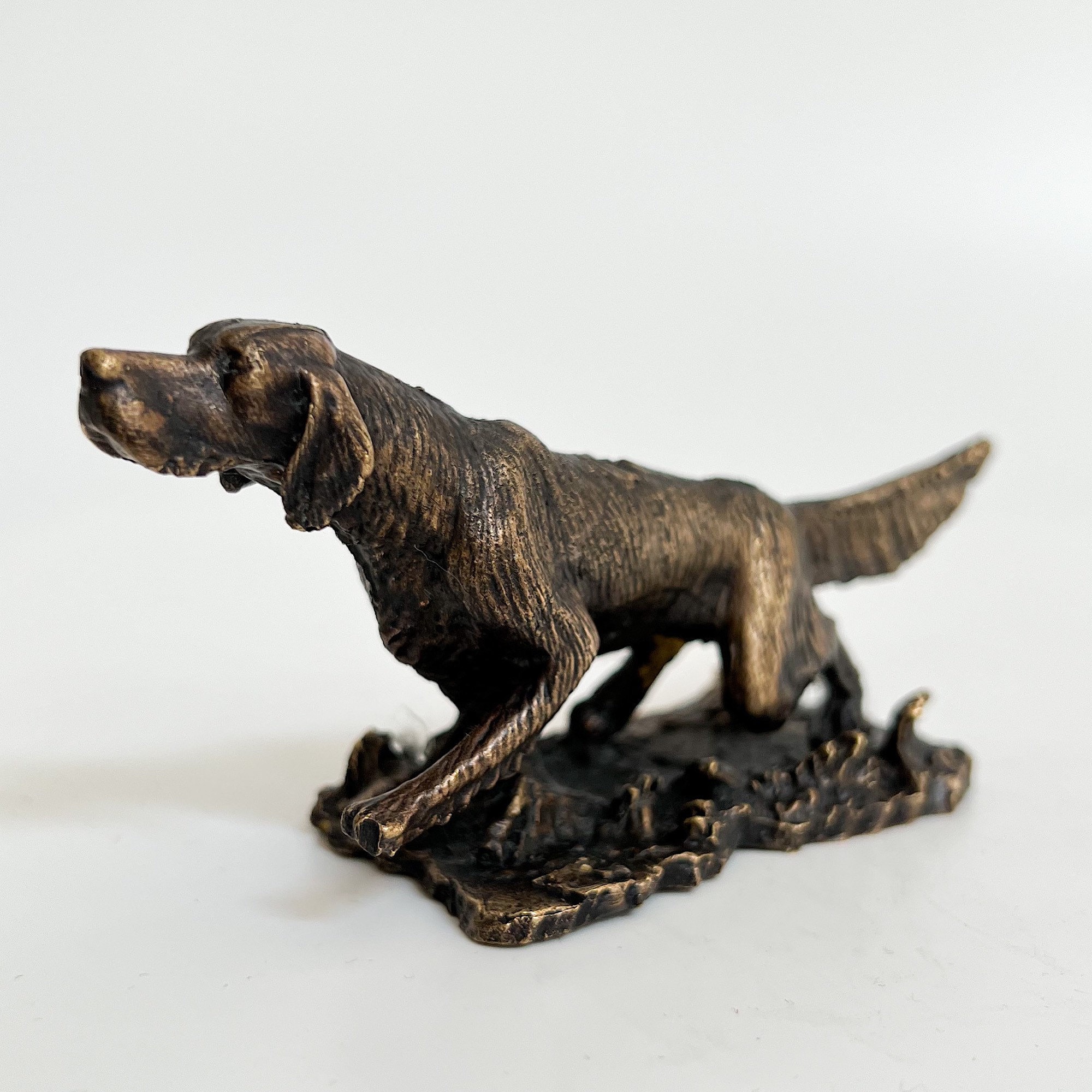 Setter Dog Statue bronze Setter Sculpture setter Statue - Etsy