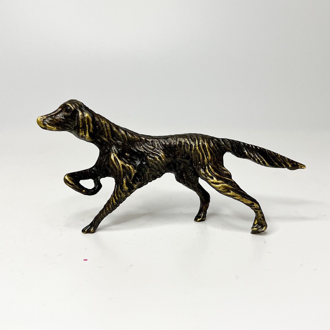 Setter Dog Sculpture, Bronze Setter Statue, Setter Sculpture, Animal ...
