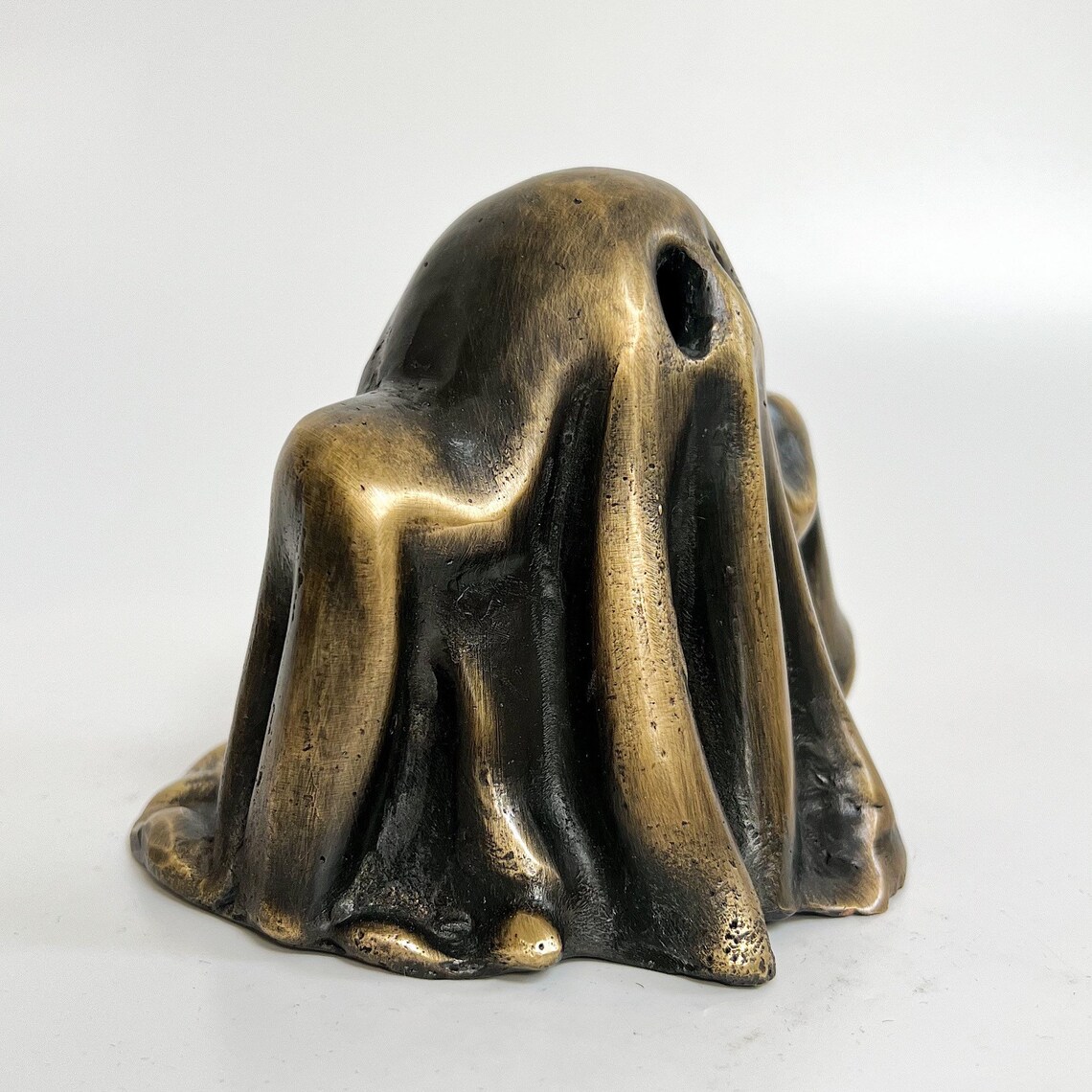 Bronze Ghost Figure, Bronze Ghost Statue, Halloween Ghost, Halloween ...