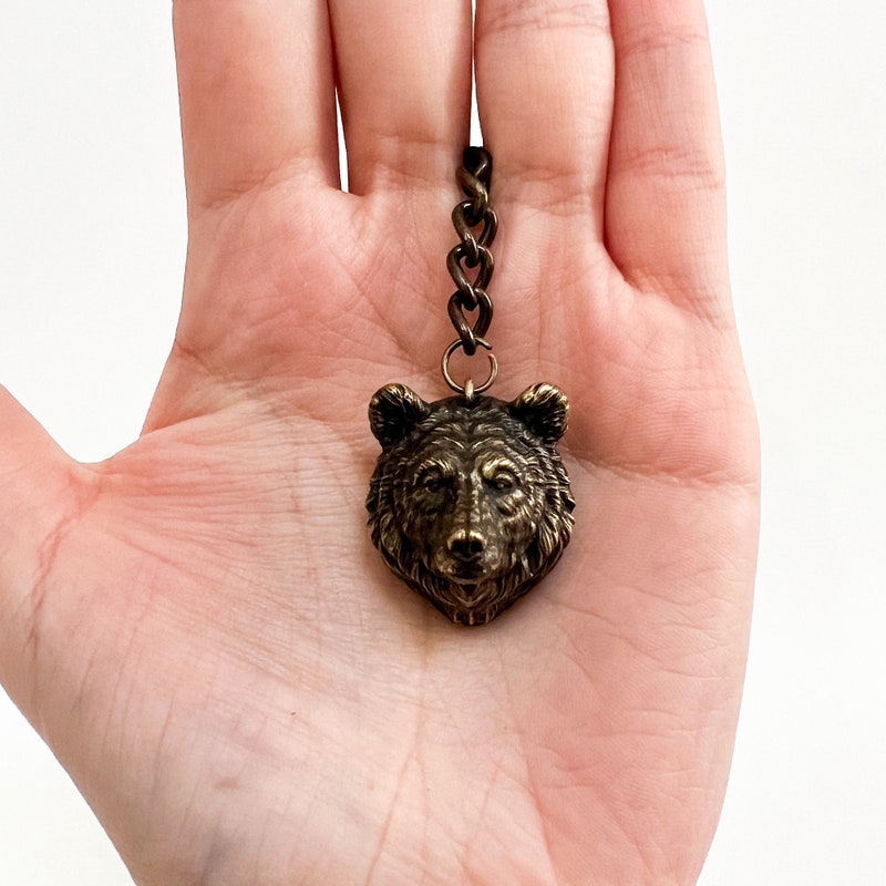 Bear Keychain - Etsy