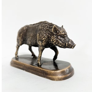 Bronze Eber Statue, Eber Skulptur, Wildschwein Figur, Schwein Statue ...