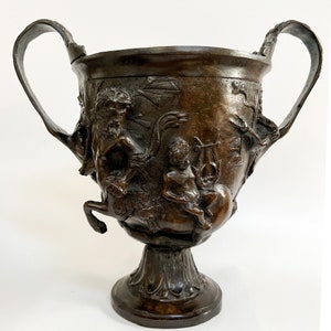 Bronze Vase, Ancient Roman Vase, Bronze Home Decoration, Roman Flower ...