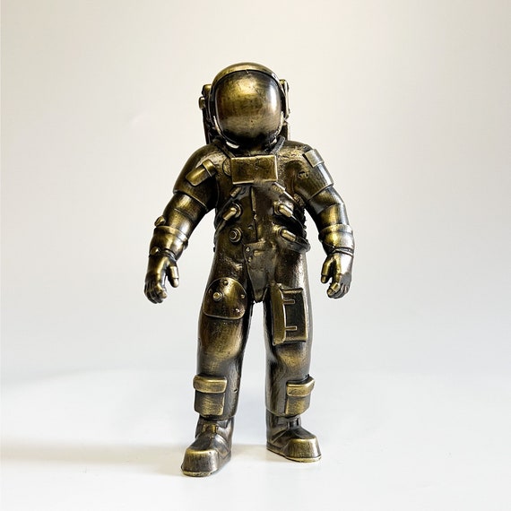 Bronze Astronaut Statue Astronaut Sculpture spacewoman - Etsy