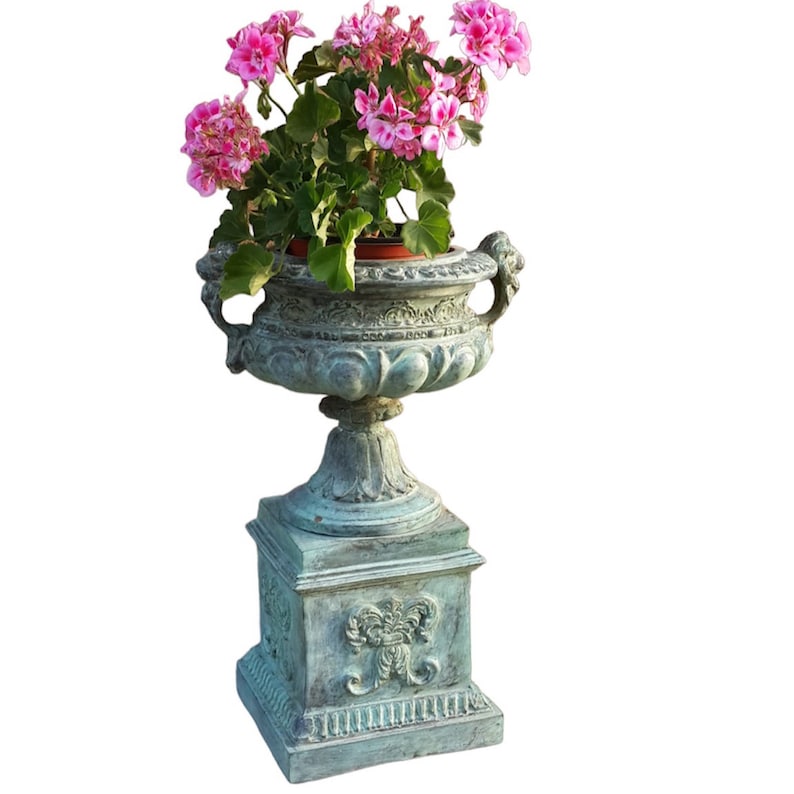Bronze Flower Vase Ancient Greek Flower Pot Bronze Home Gift - Etsy