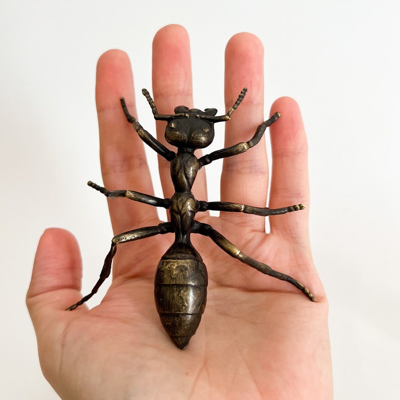 Bronze Ant Statue-ant Sculpture bug Statue-animal Insect - Etsy