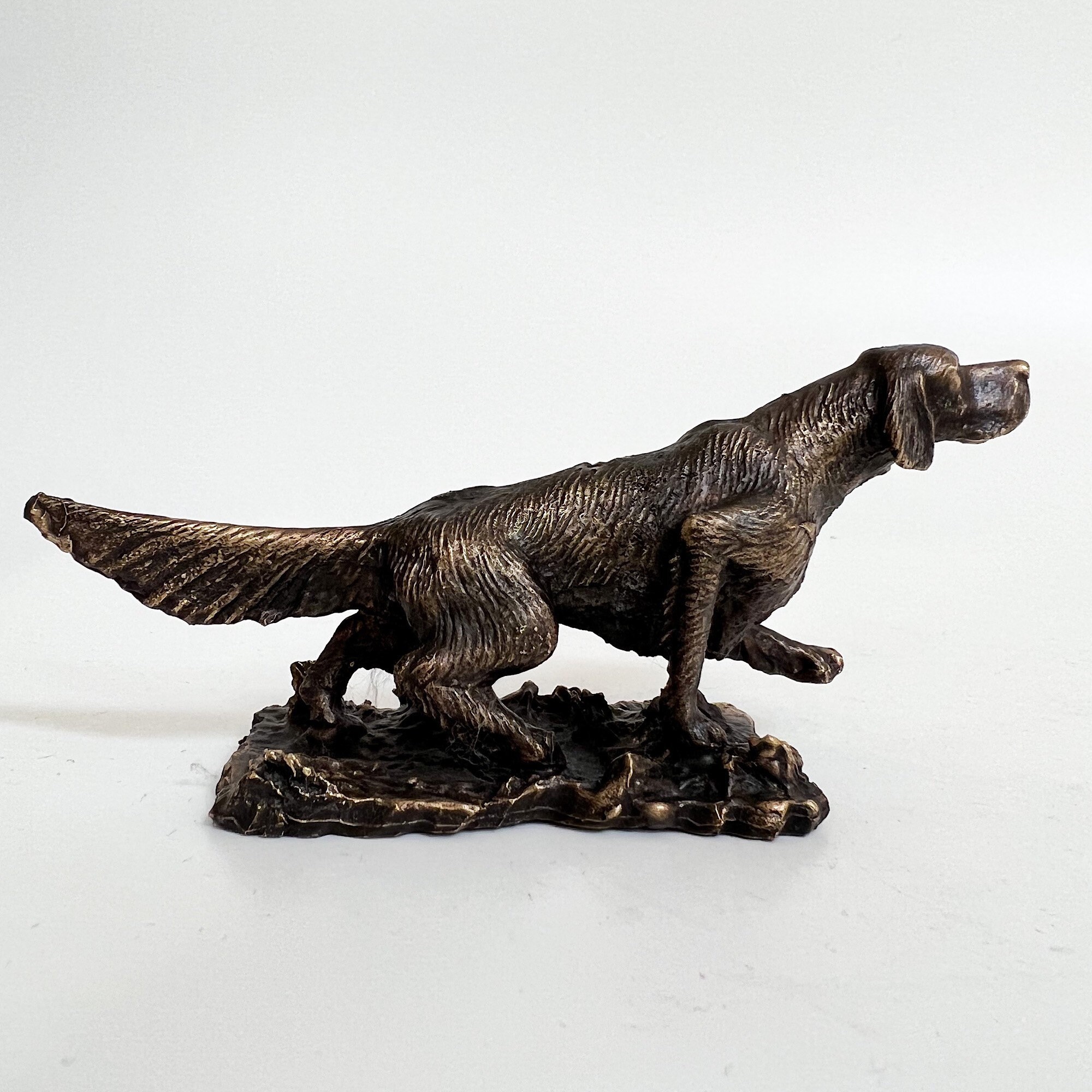 Setter Dog Statue, Bronze Setter Sculpture, Setter Statue, Animal Lover ...