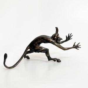 Devil Statue- Bronze Devil Sculpture-devil Figurine-satan Statue ...
