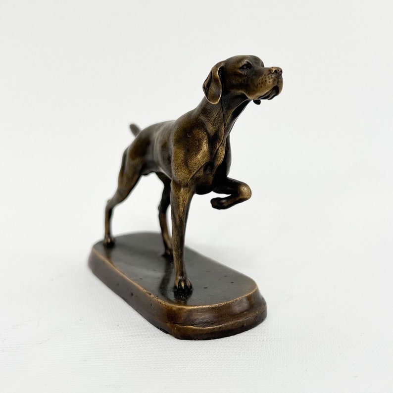 Bronze English Pointer Statue, Pointer Sculpture, Pointer, Hunting Dog ...