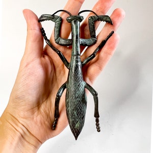 Bronze Praying Mantis Statue, Mantis Sculpture, Mantis Bug Statue ...