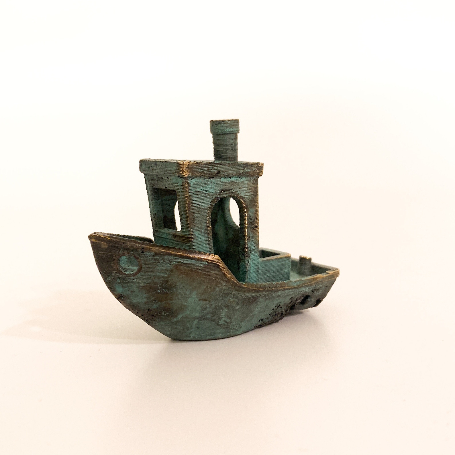 Benchy Boat Bronze Tug Boat Boat Statue Bronze Figure - Etsy