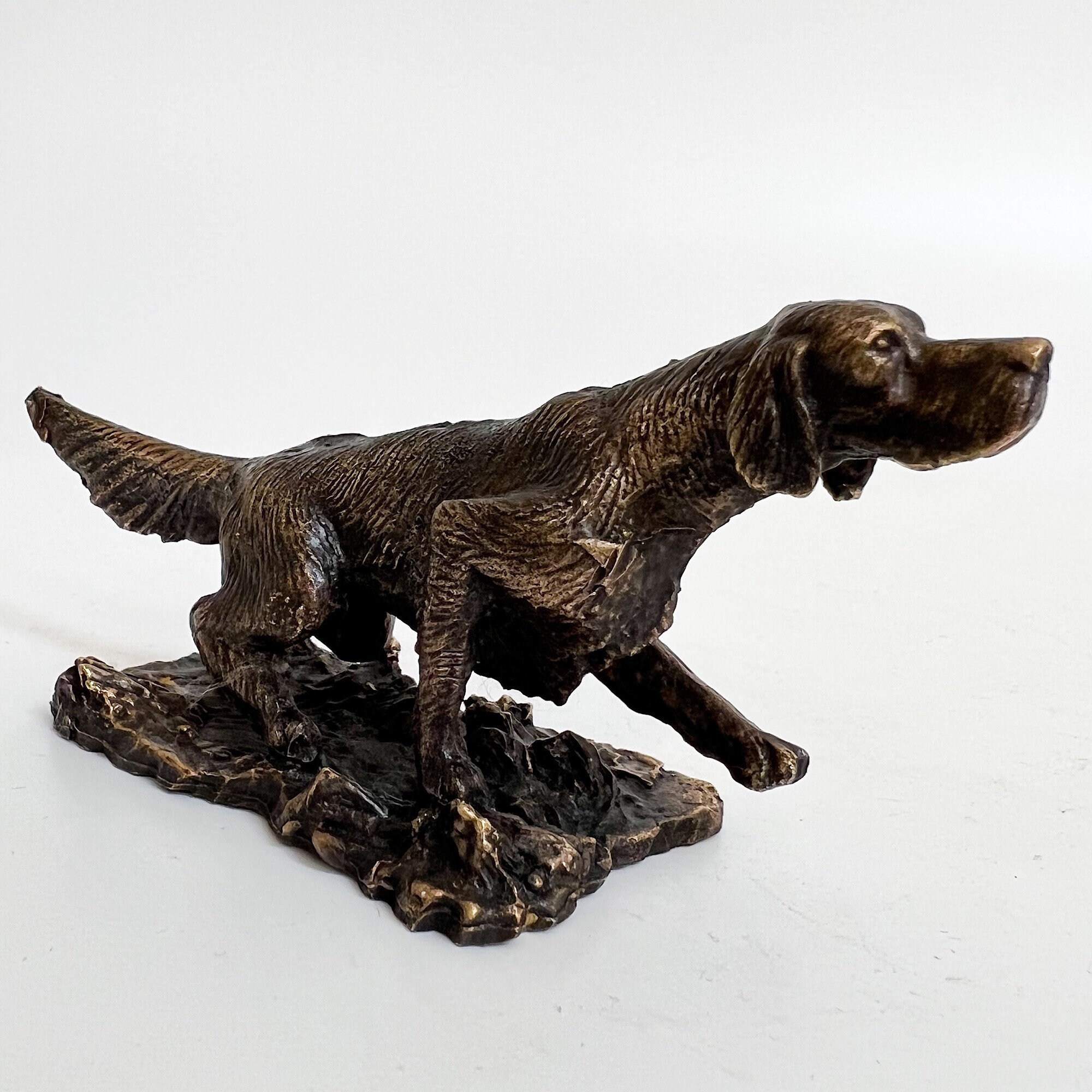Setter Dog Statue, Bronze Setter Sculpture, Setter Statue, Animal Lover ...