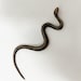 Bronze Snake Statue, Viper Snake Figure, Snake Sculpture, Reptile ...