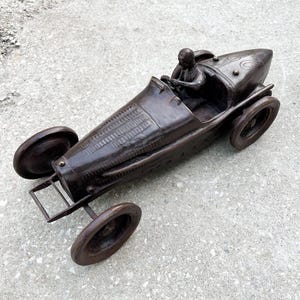 Bronze Vintage Car Figure, Vintage Car Model, Gift for Racer, Gift for ...