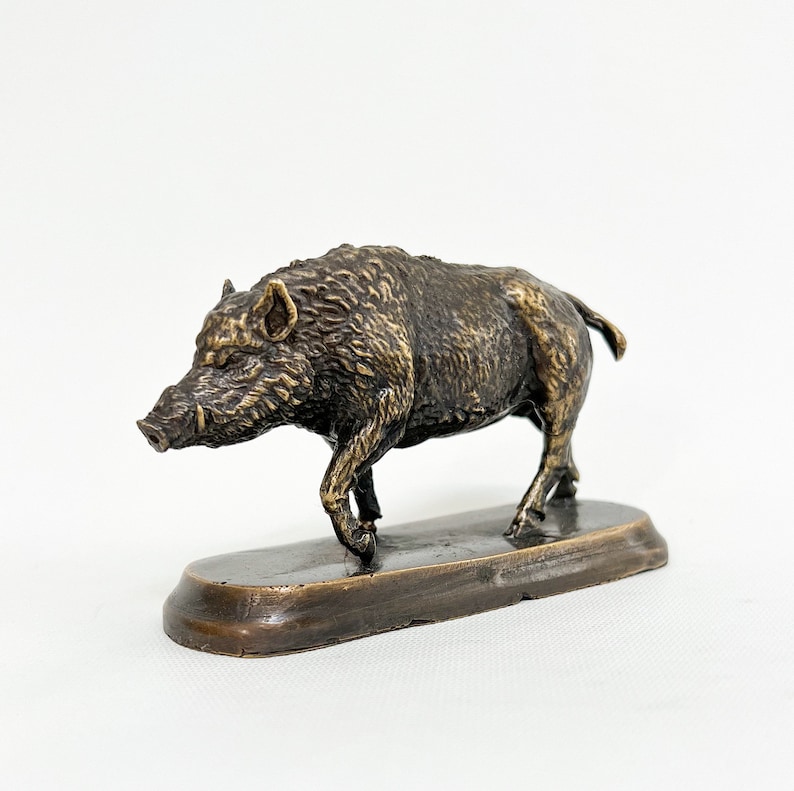 Bronze Eber Statue, Eber Skulptur, Wildschwein Figur, Schwein Statue ...