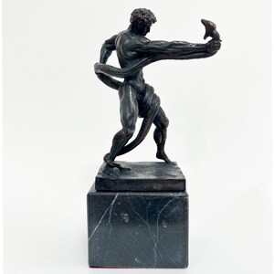 Athlete Wrestling With a Python Sculpture-roman Art Figure-ancient ...