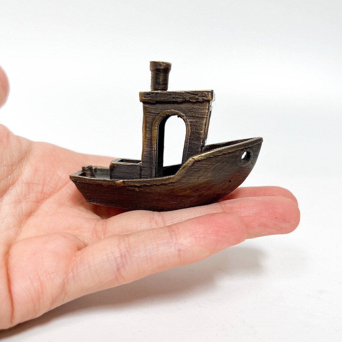 Benchy Boat Bronze Tug Boat Boat Statue Bronze Figure - Etsy