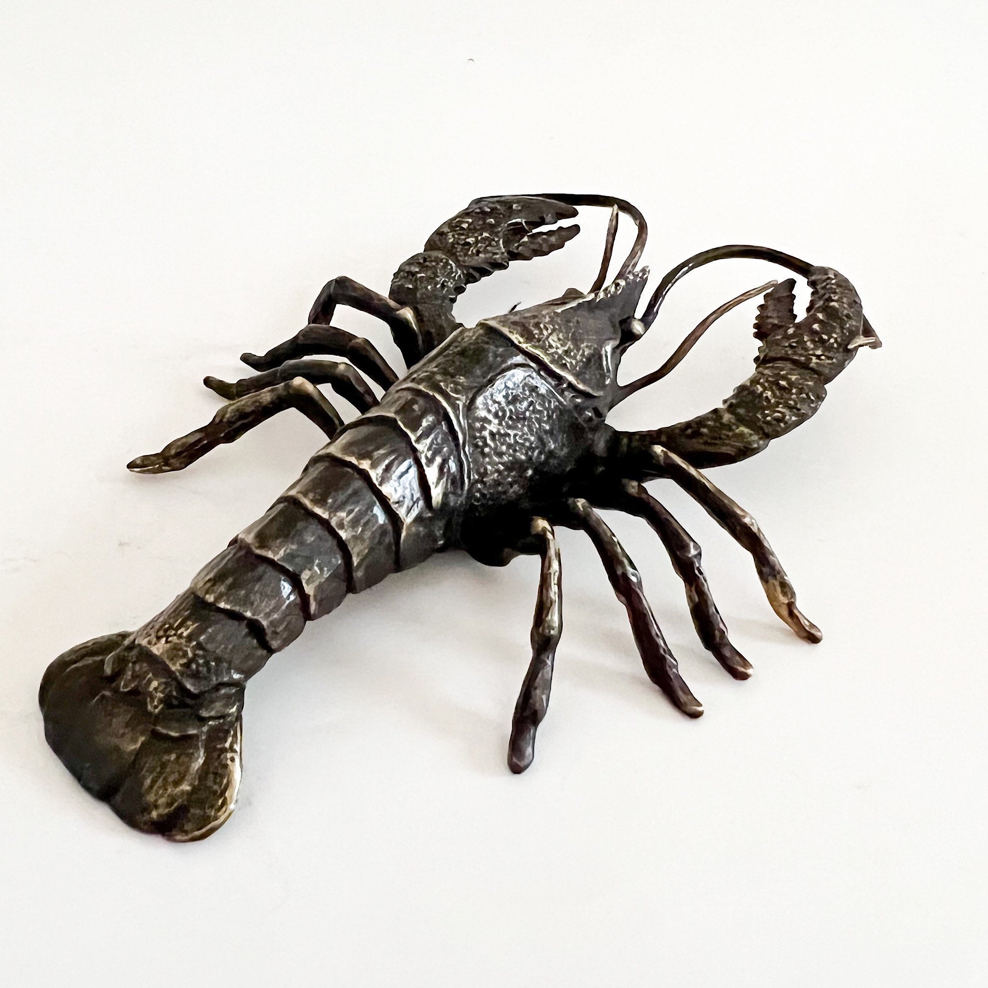 Bronze Lobster Statue Lobster Figure lobster Sculpture - Etsy