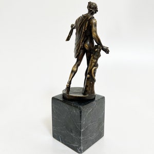 Apollo Belvedere Statue, Apollo Sculpture, Bronze Statue on Marble ...