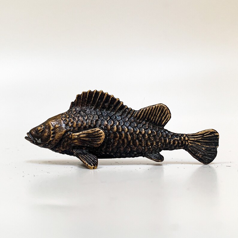 Bronze Fish Statue Bronze Fish Sculpture Fish Figure | Etsy