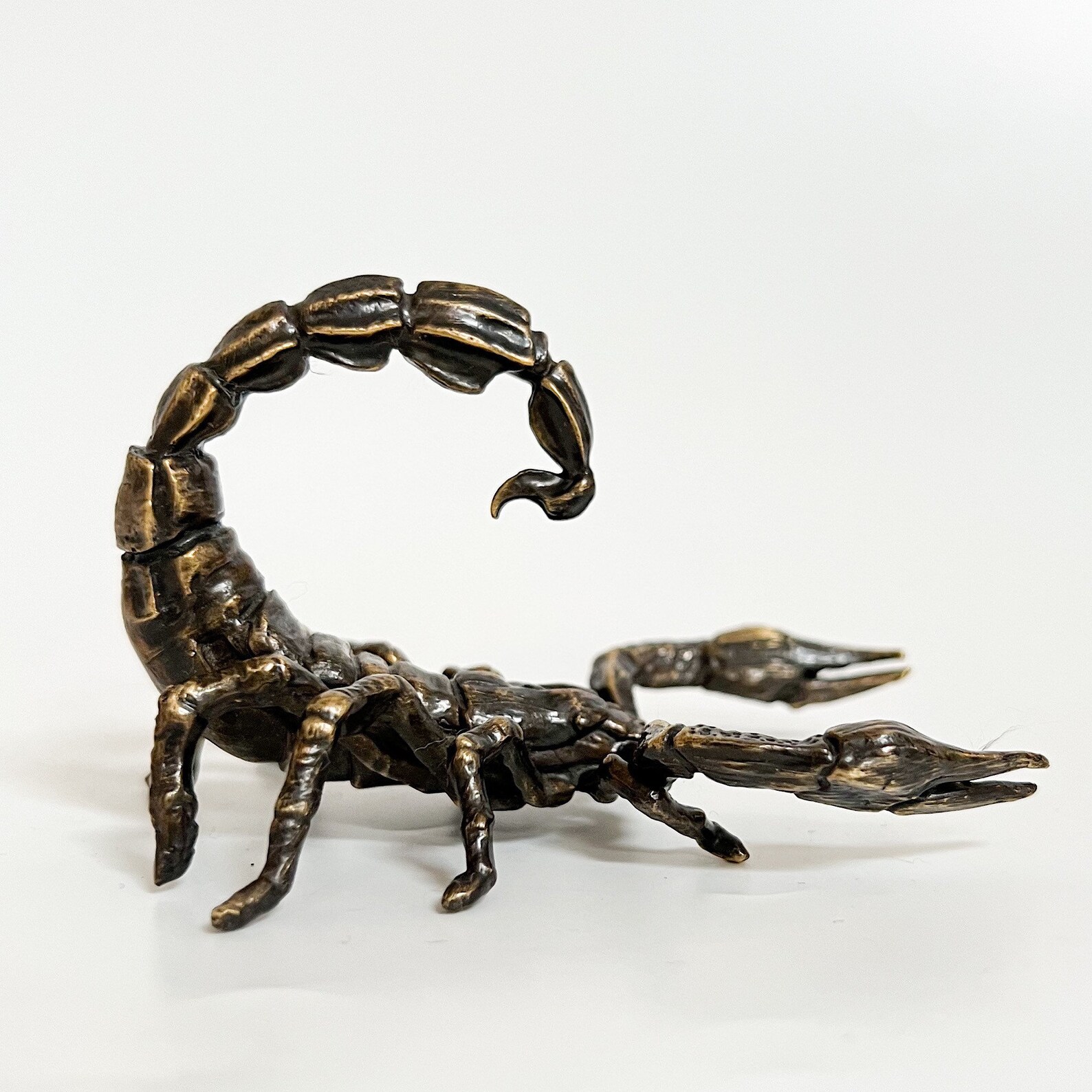 Bronze Scorpion Statue Scorpion Figure scorpion Sculpture Arachnida ...