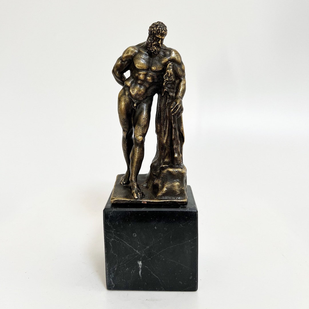 Farnese Hercules Statue-bronze Hercules Sculpture-hercules Figurine ...